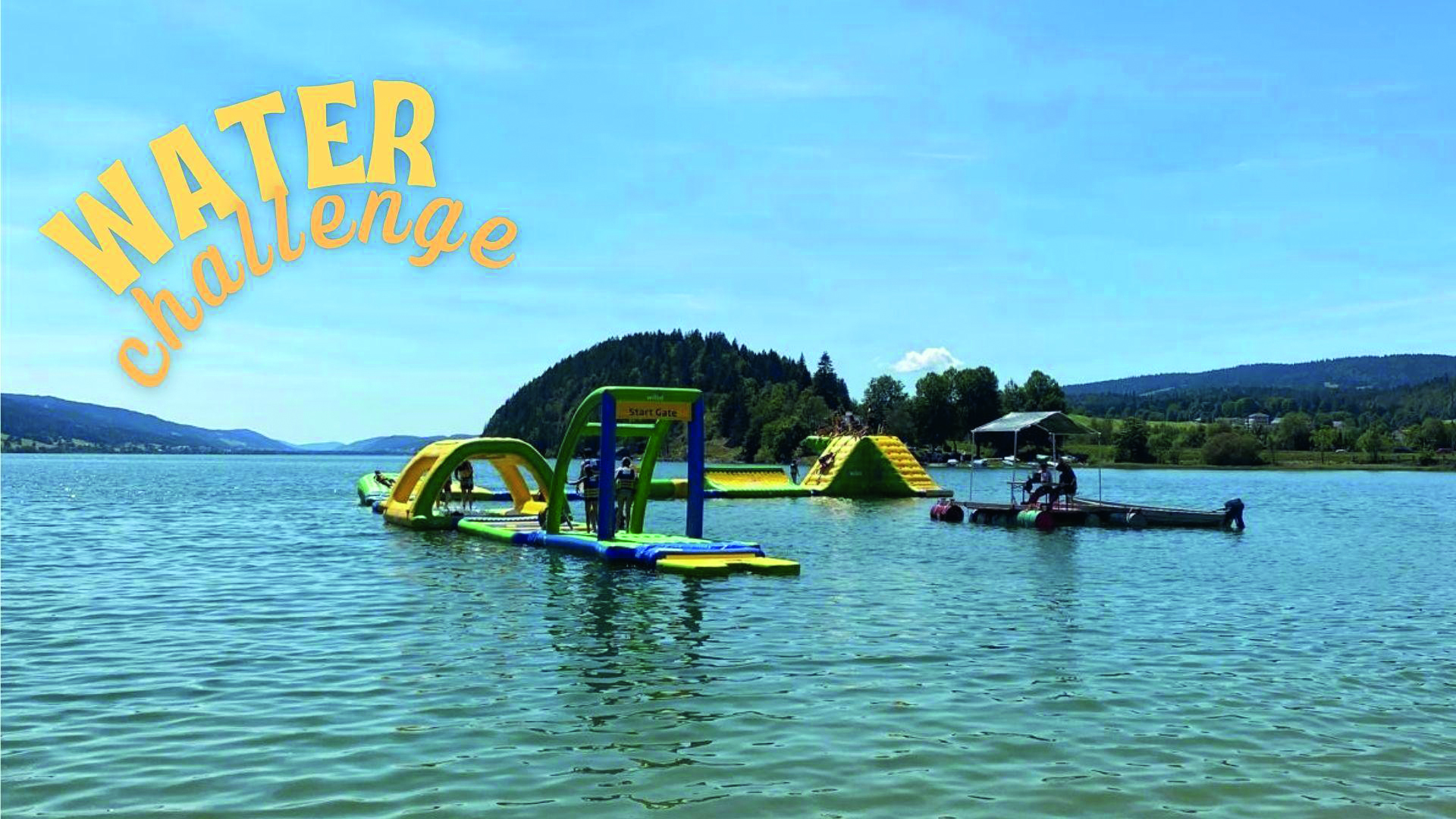 Le Water Challenge transforme le lac de Joux en terrain de jeu ...
